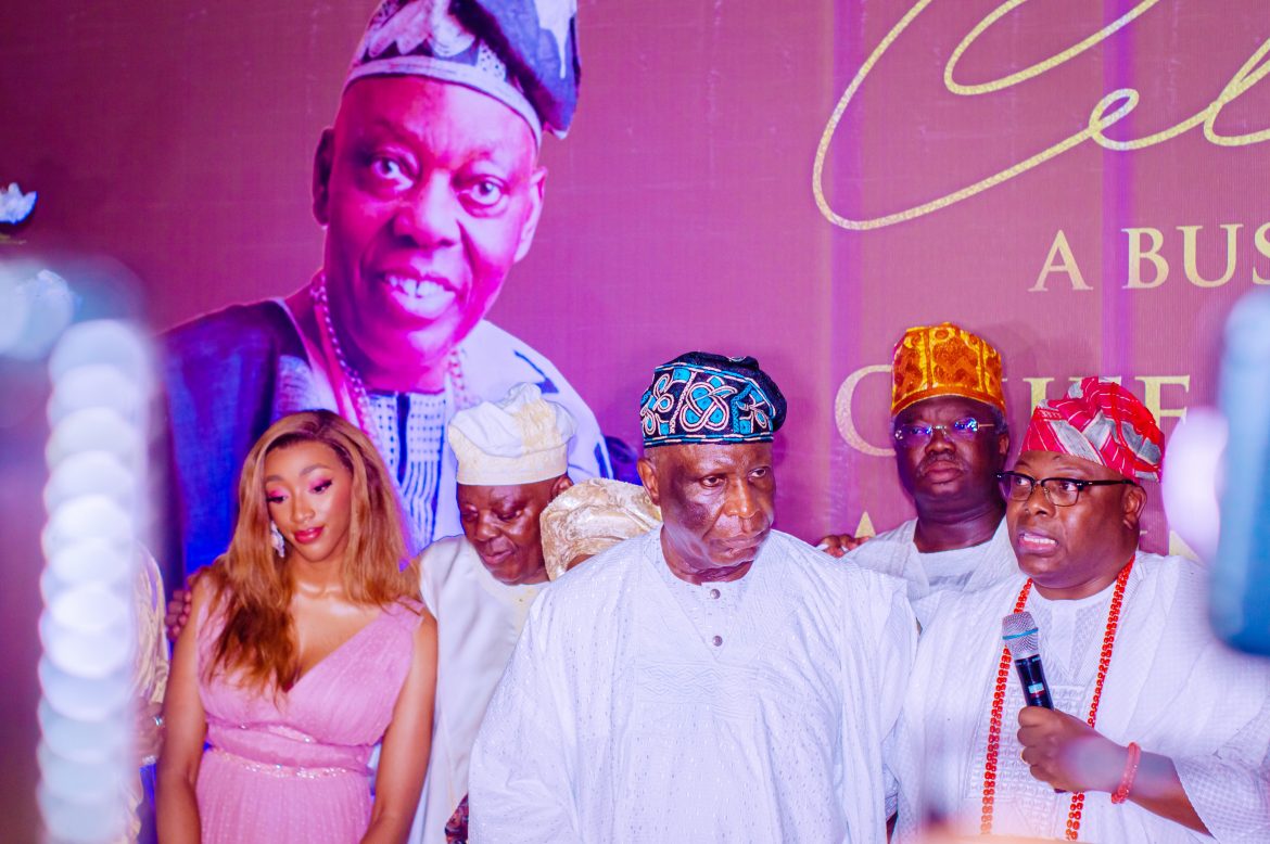 Chief Olusegun Osoba, Chief Kessington Adebutu, Chief Mrs Bola Obasanjo ...