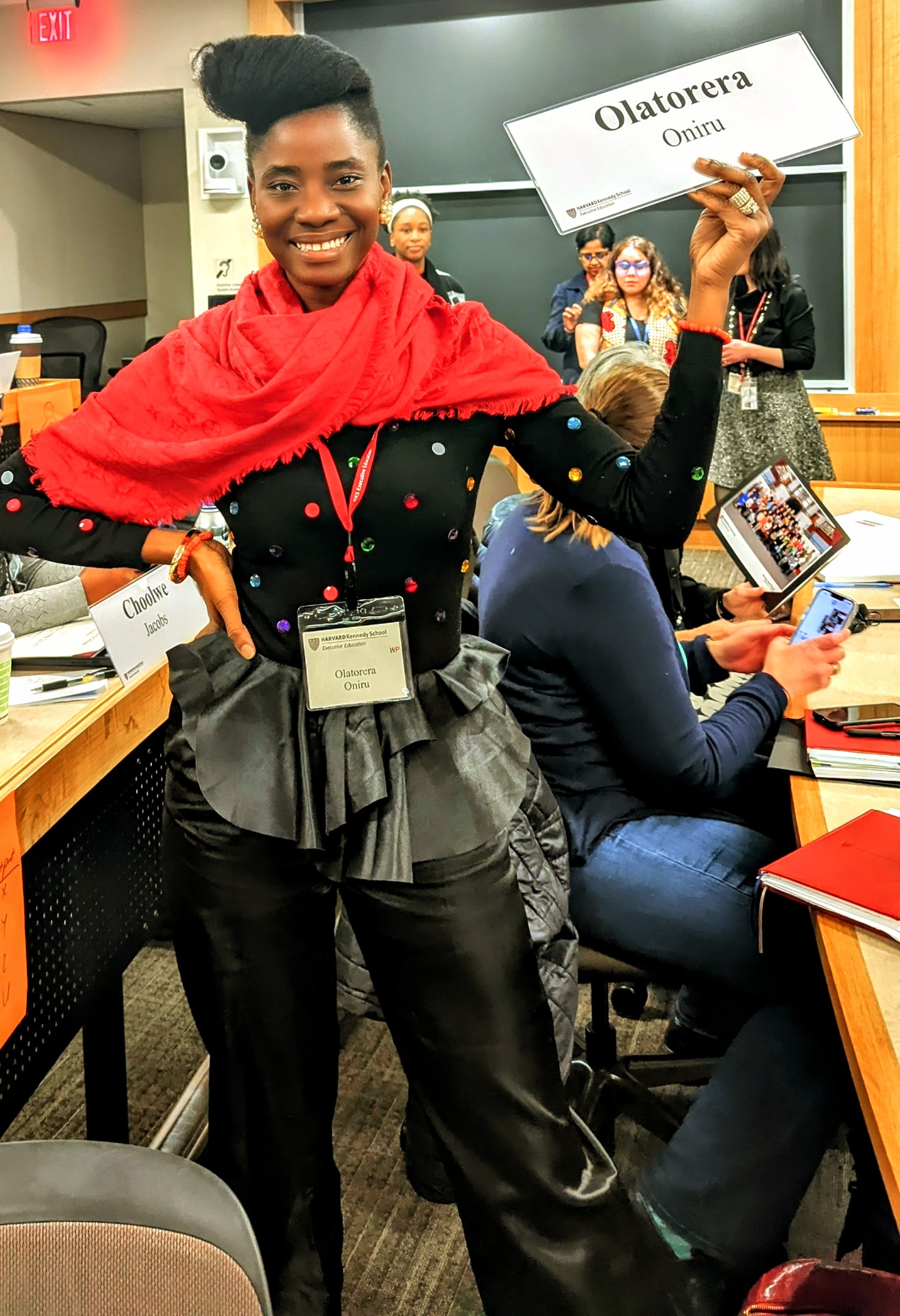 Princess Olatorera Majekodunmi-Oniru Attends 2023 Harvard Kennedy ...